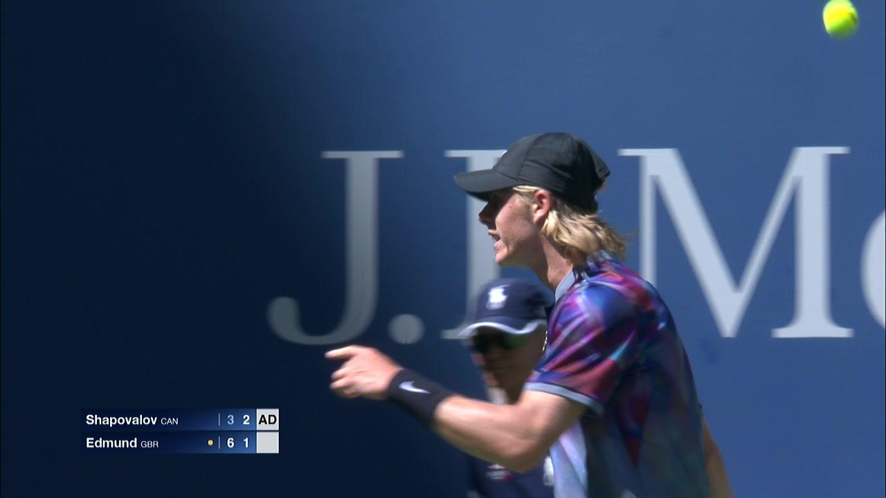 Teen sensation Shapovalov rolls on - Official Site of the 2024 US Open ...