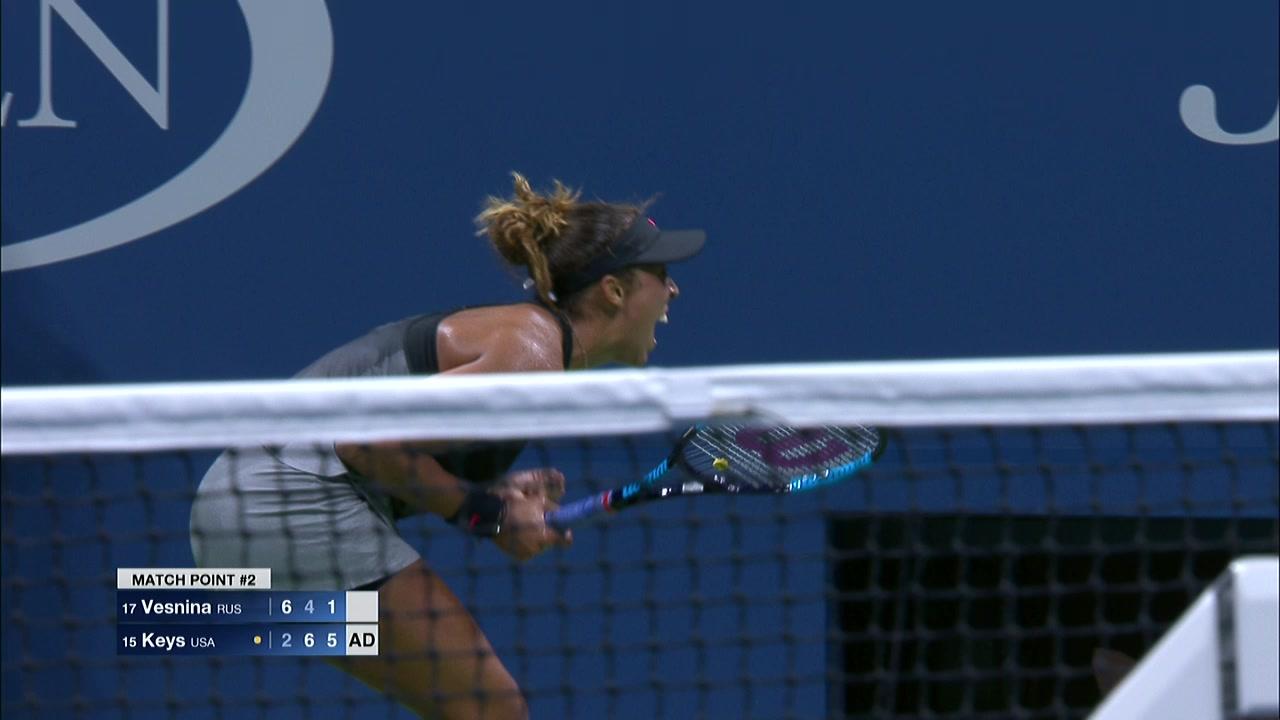 Keys burns midnight oil, survives third-round drama - Official Site of ...