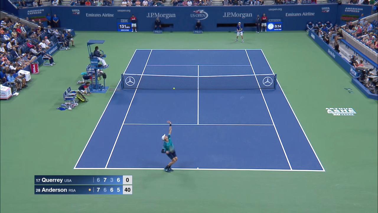 Querrey vs. Anderson - US Open Highlights & Features | Official Site of ...