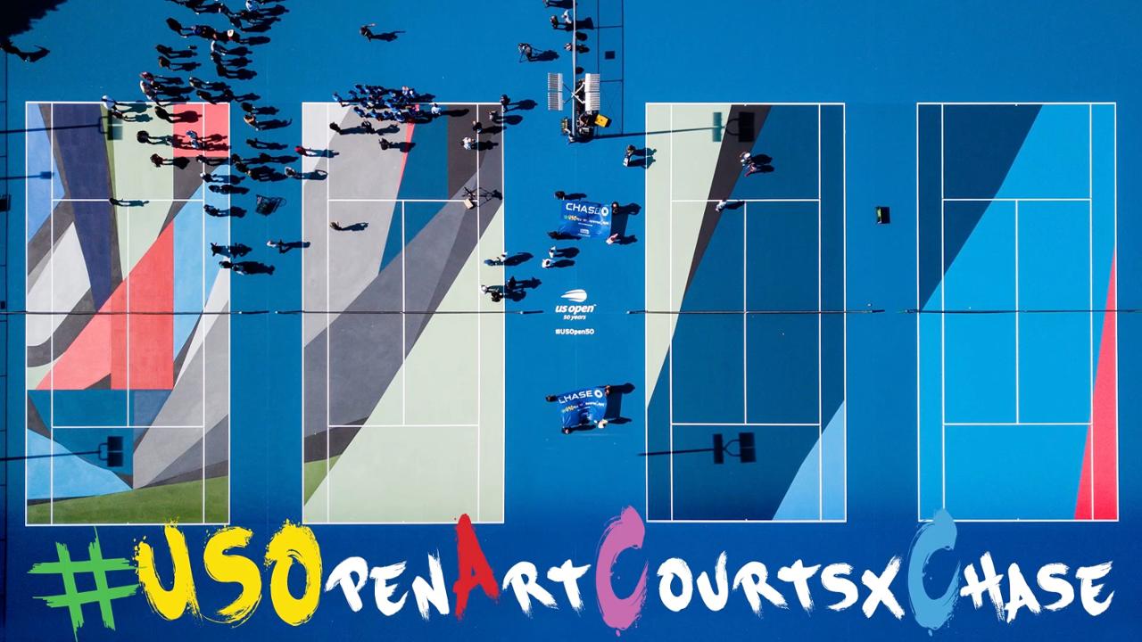 US Open Art Courts | 50th Anniversary | Official Site of the 2025 US ...