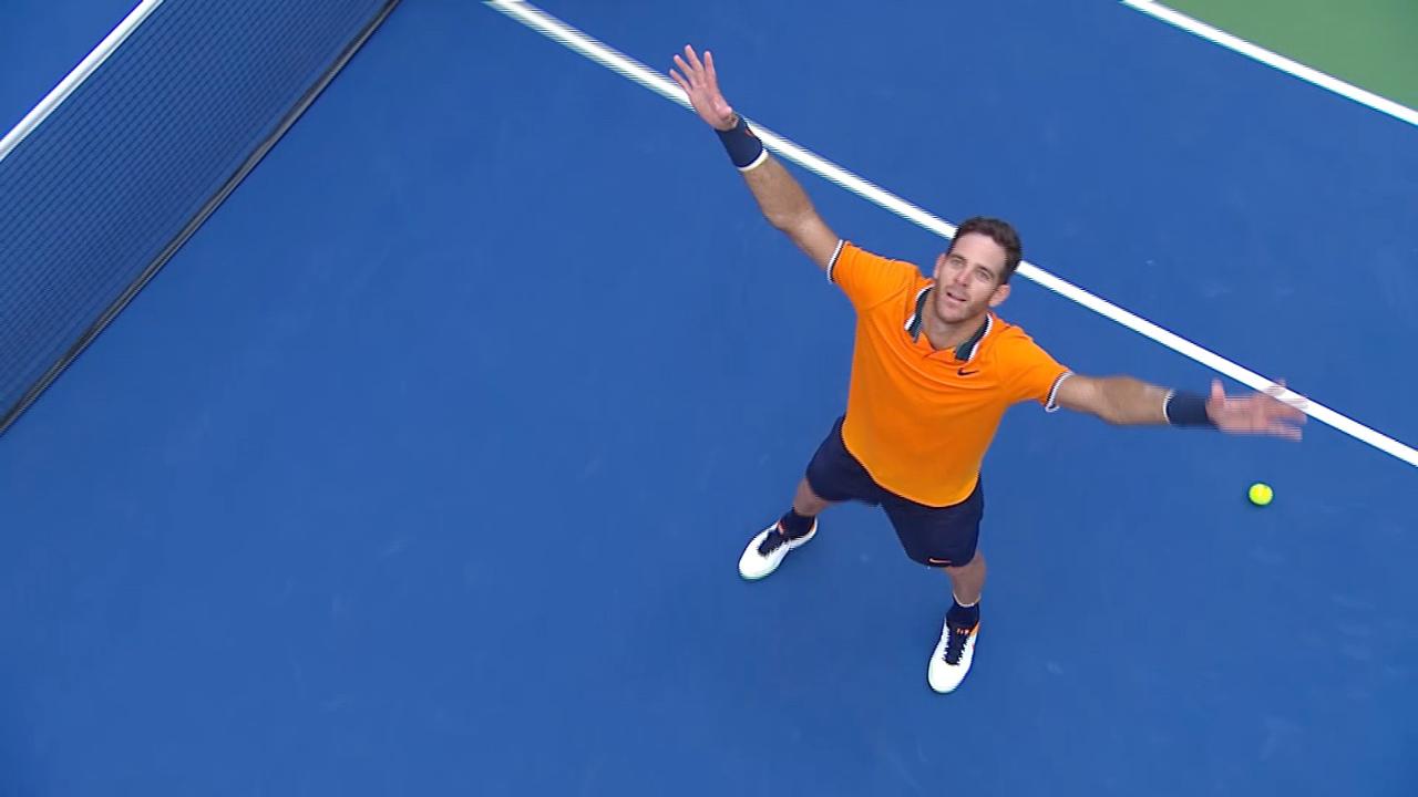 Highlights: Del Potro vs. Isner - QFs - US Open Highlights & Features ...