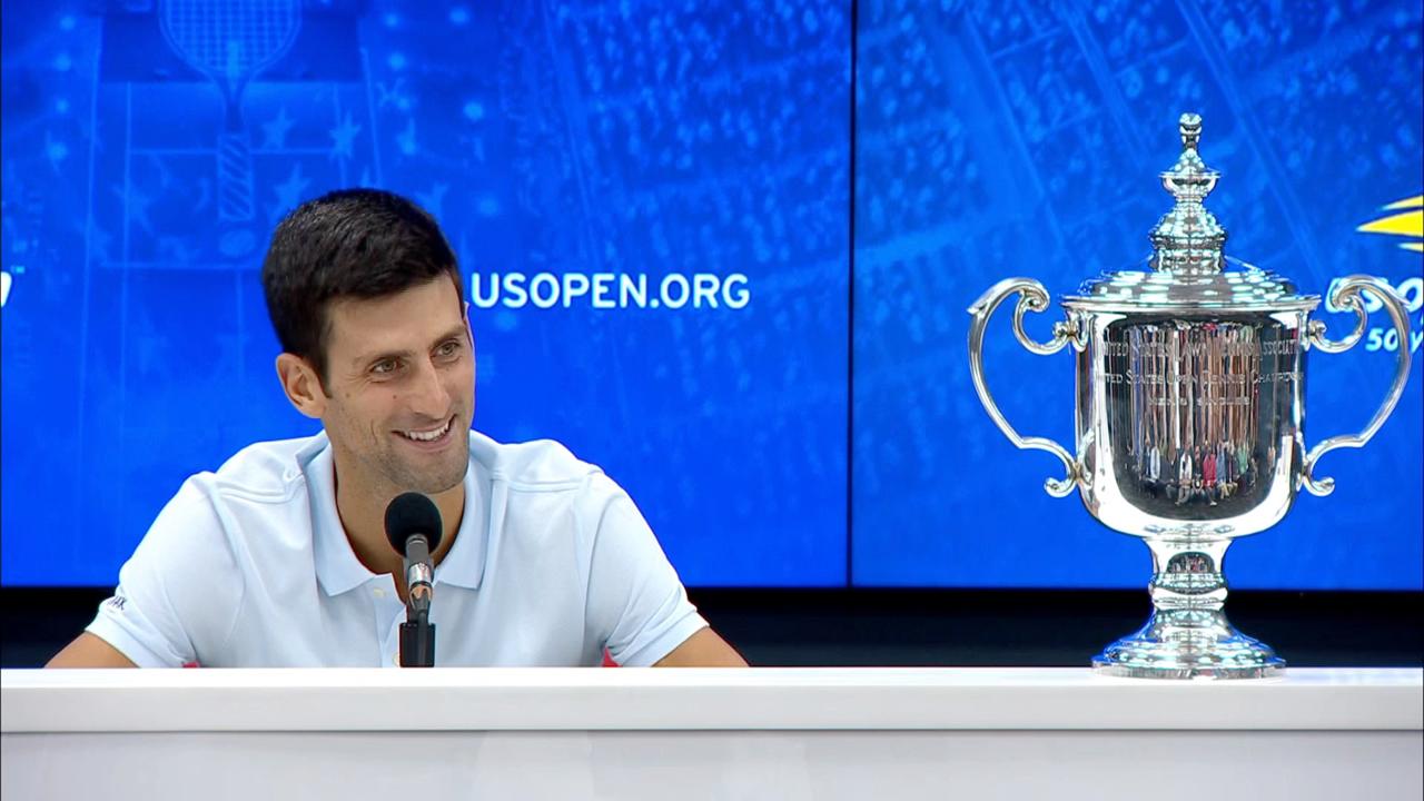 Press Conference: Novak Djokovic, Final - US Open Highlights & Features ...