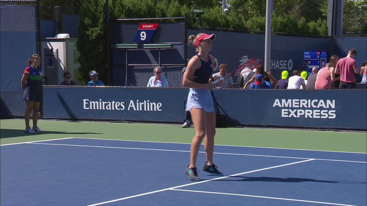 US Open Highlights: Mladenovic vs. Ferro - US Open Highlights ...