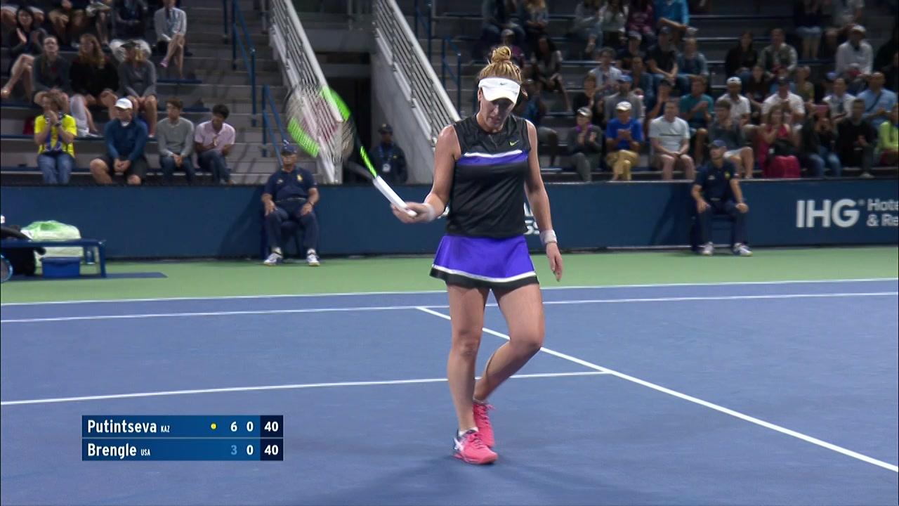 SlamTracker: Brengle wins the point with a forehand smash winner. - US ...