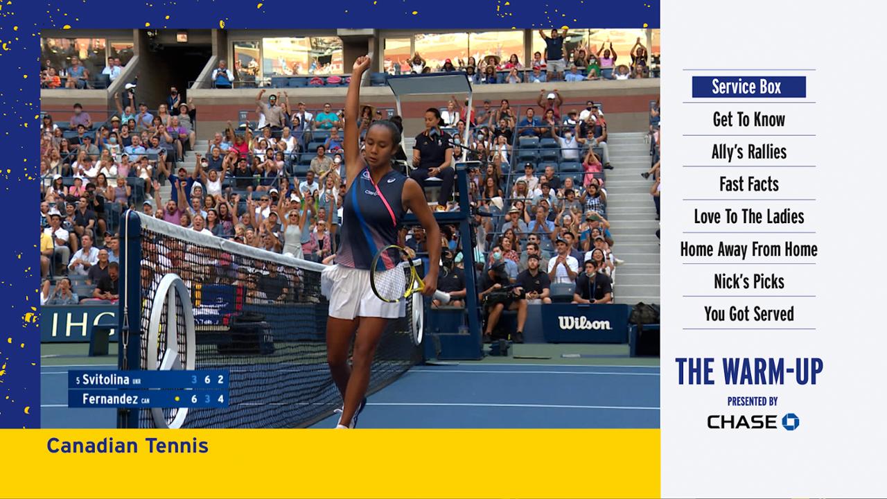 The Warm-Up presented by Chase: Day 9 - US Open Highlights & Features ...