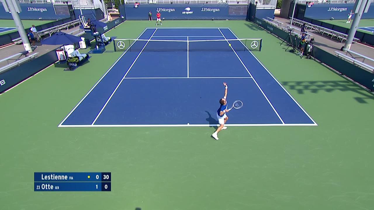 Lestienne vs. Otte: Q R2 Extended Highlights - US Open Highlights ...