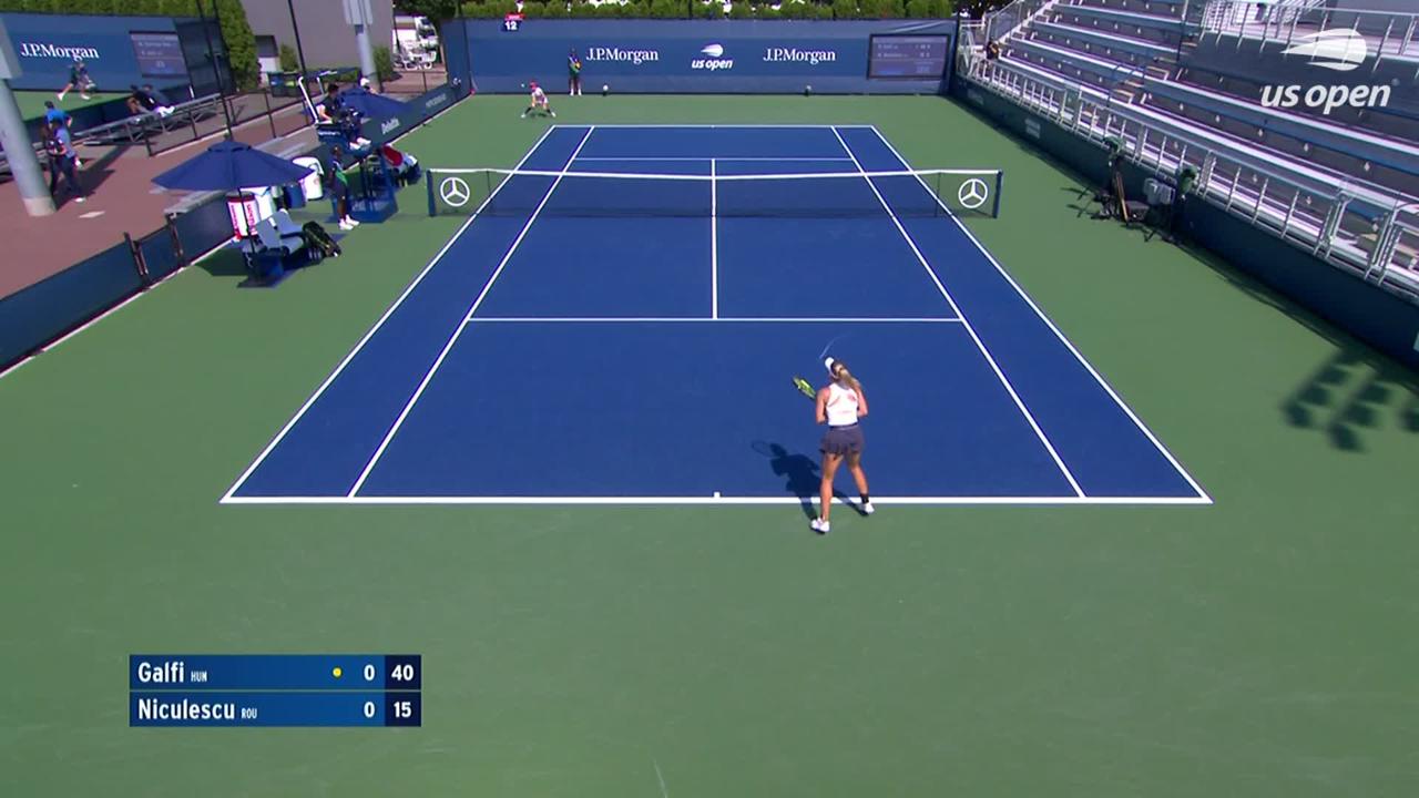 How Dalma Galfi served up a spot in her first-ever US Open main draw ...