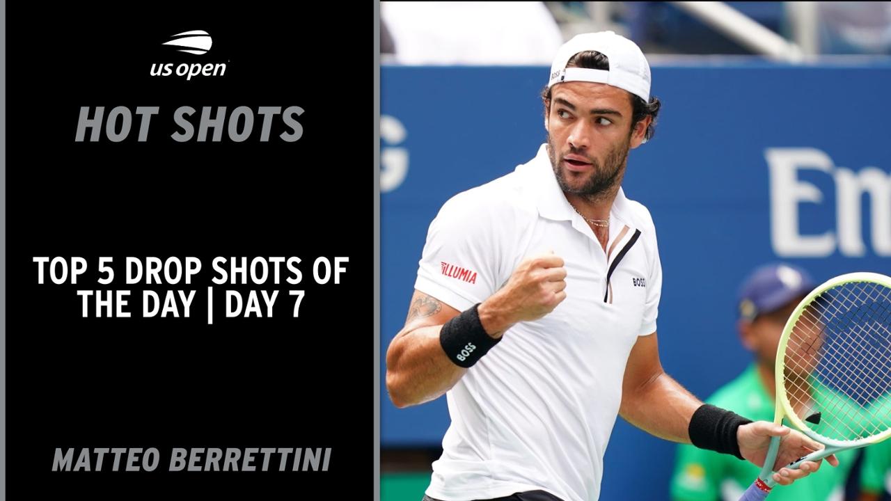 Top 5 Drop Shots of the Day | Day 7 - US Open Highlights & Features ...