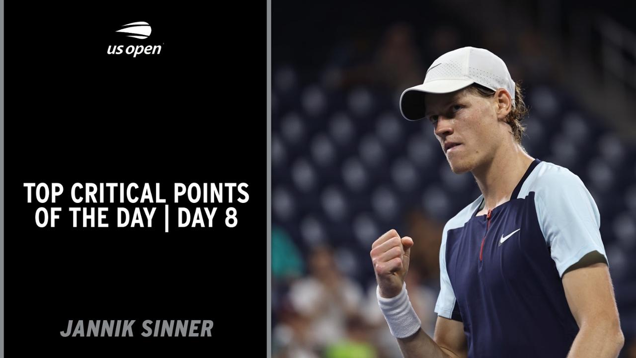 Top Critical Points of the Day | Day 8 - US Open Highlights & Features ...