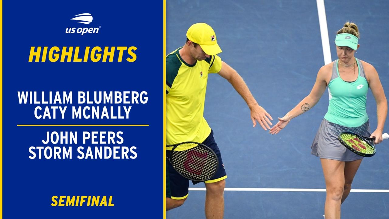 Flipkens/Roger-Vasselin, Sanders/Peers reach mixed doubles final at 2022 US Open - Official Site ...