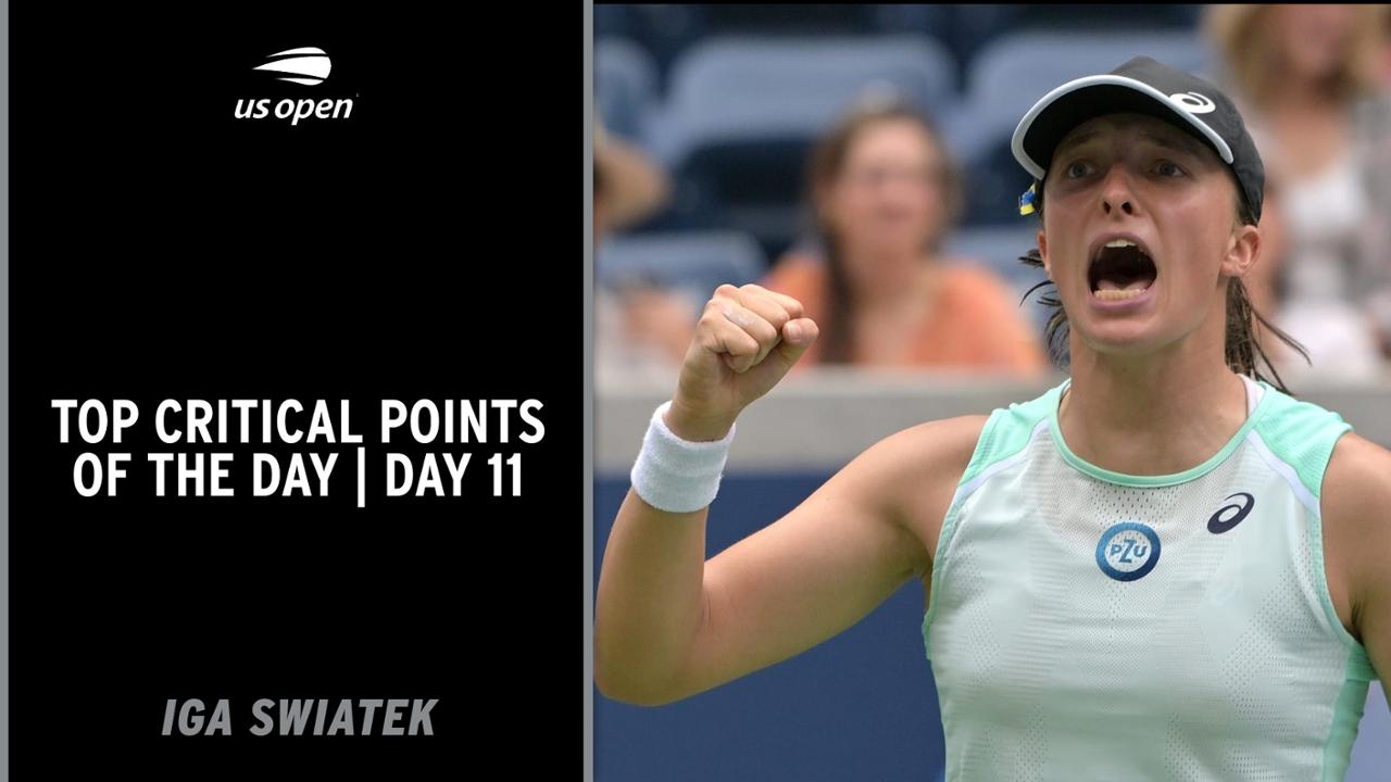 Top Critical Points of the Day | Day 11 - US Open Highlights & Features ...
