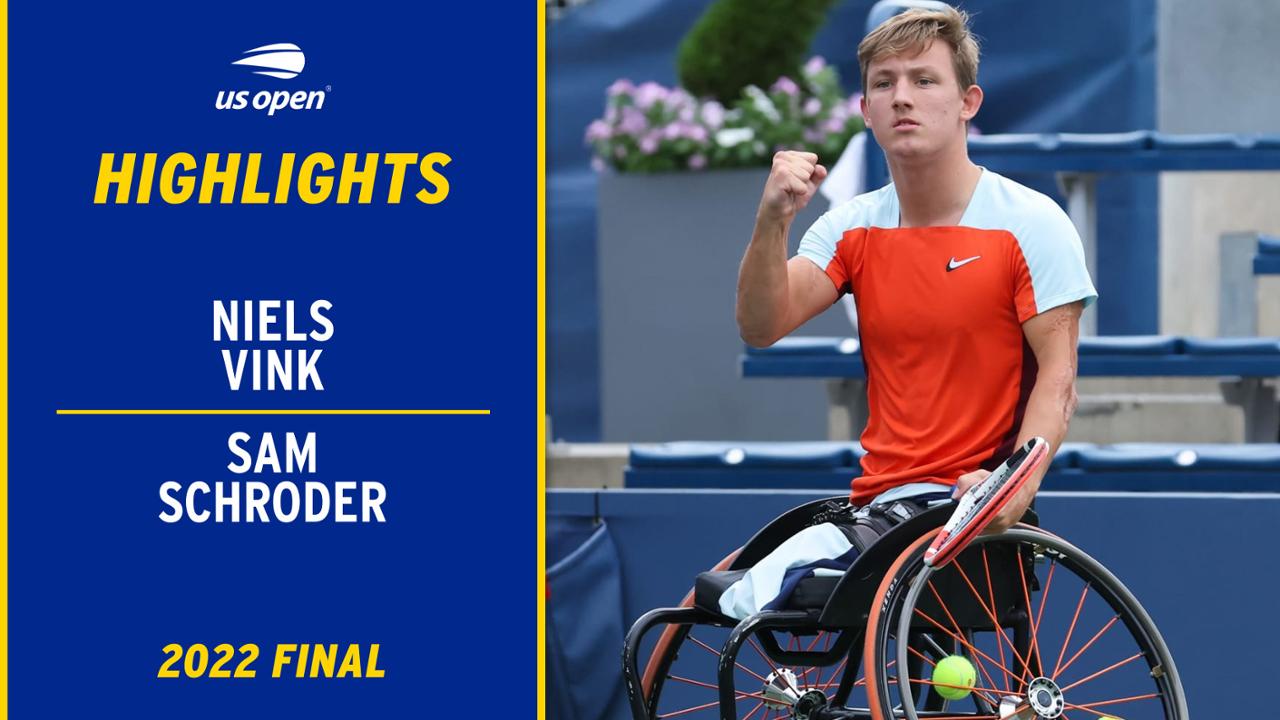 Photos: Niels Vink vs. Sam Schroder, 2022 US Open final - Official Site ...