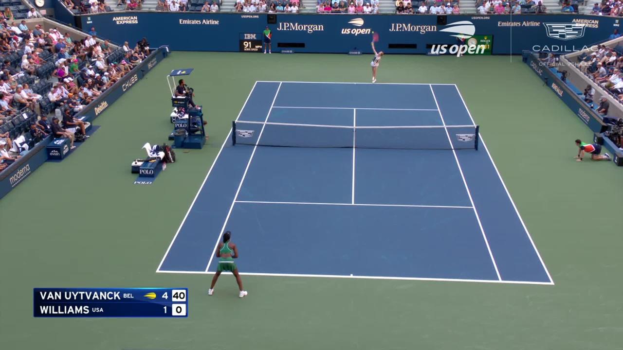 Venus Williams falls at first hurdle to Van Uytvanck - Official Site of ...