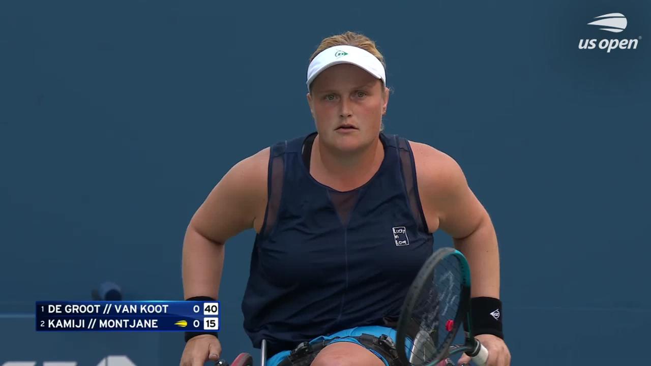 De Groot/Van Koot vs. Kamiji/Montjane Extended Highlights | Final ...