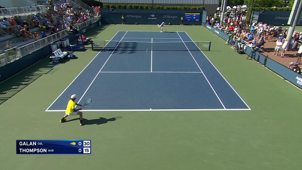 Daniel Elahi Galan vs. Jordan Thompson Extended Highlights | Round 2 - US Open Highlights ...
