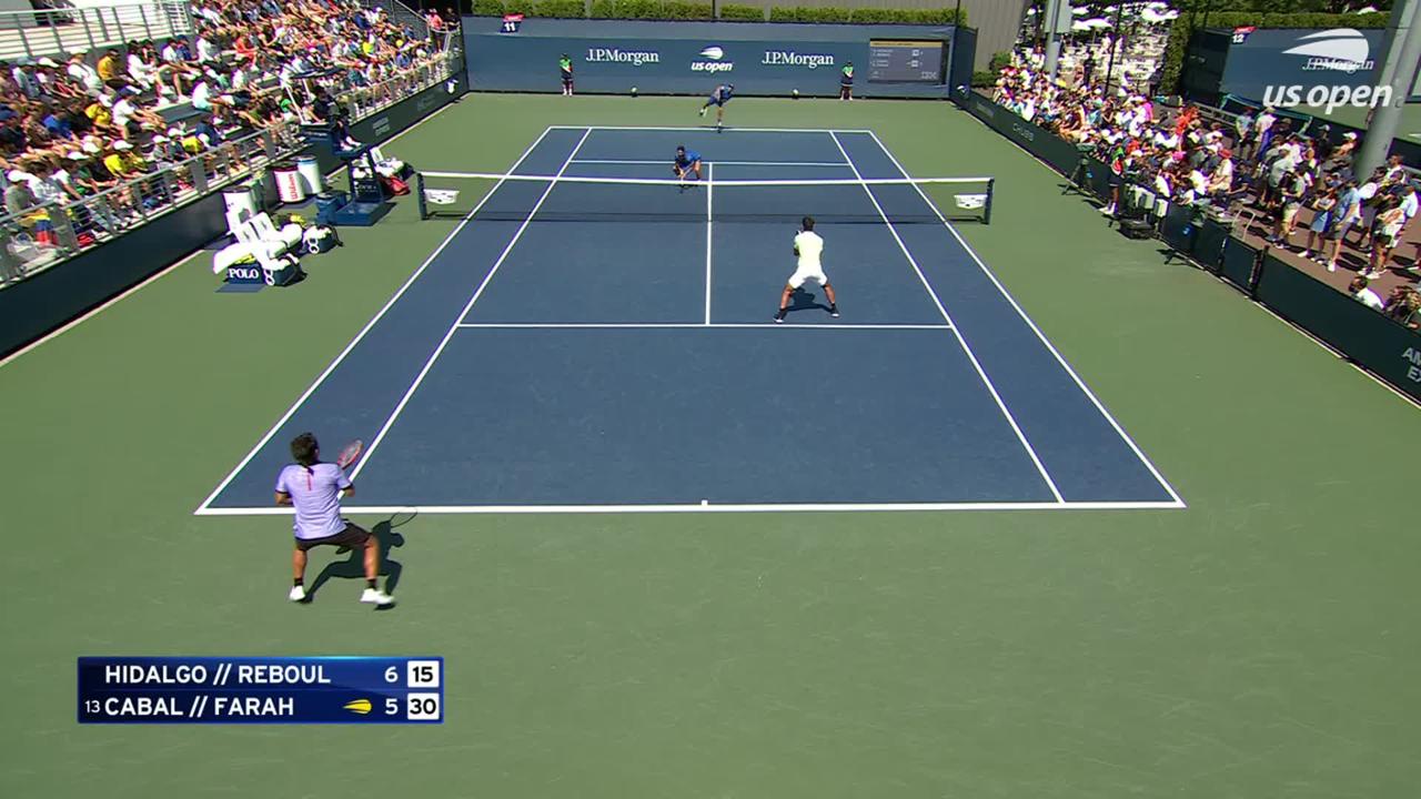 Hidalgo/Reboul vs. Cabal/Farah Extended Highlights | Round 2 - US Open ...
