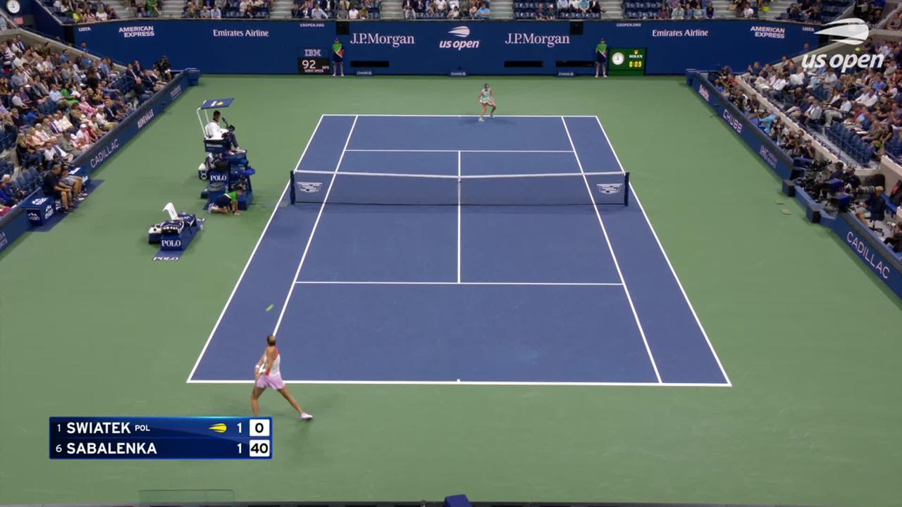 Iga Swiatek vs. Aryna Sabalenka Extended Highlights | Semifinal - US ...