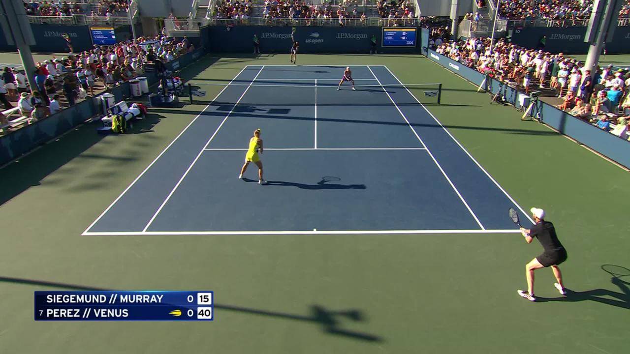 Siegemund/Murray vs. Venus/Perez Extended Highlights | Round 1 - US ...
