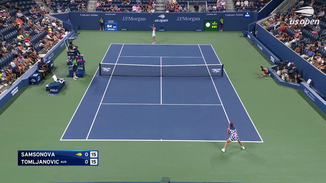 Liudmila Samsonova vs. Ajla Tomljanovic Extended Highlights | Round 4 - US Open Highlights ...