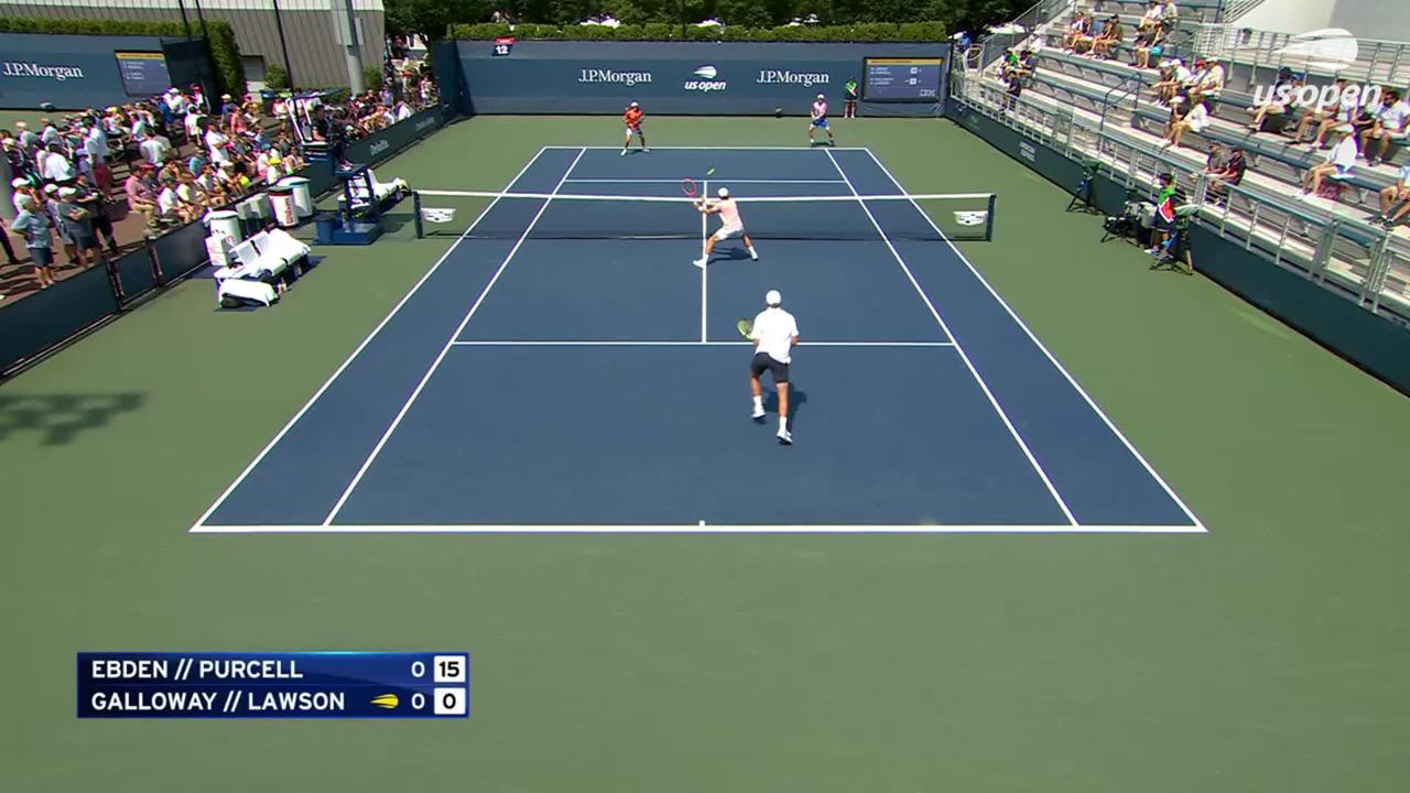 Ebden/Purcell vs. Galloway/Lawson Extended Highlights | Round 2 - US ...
