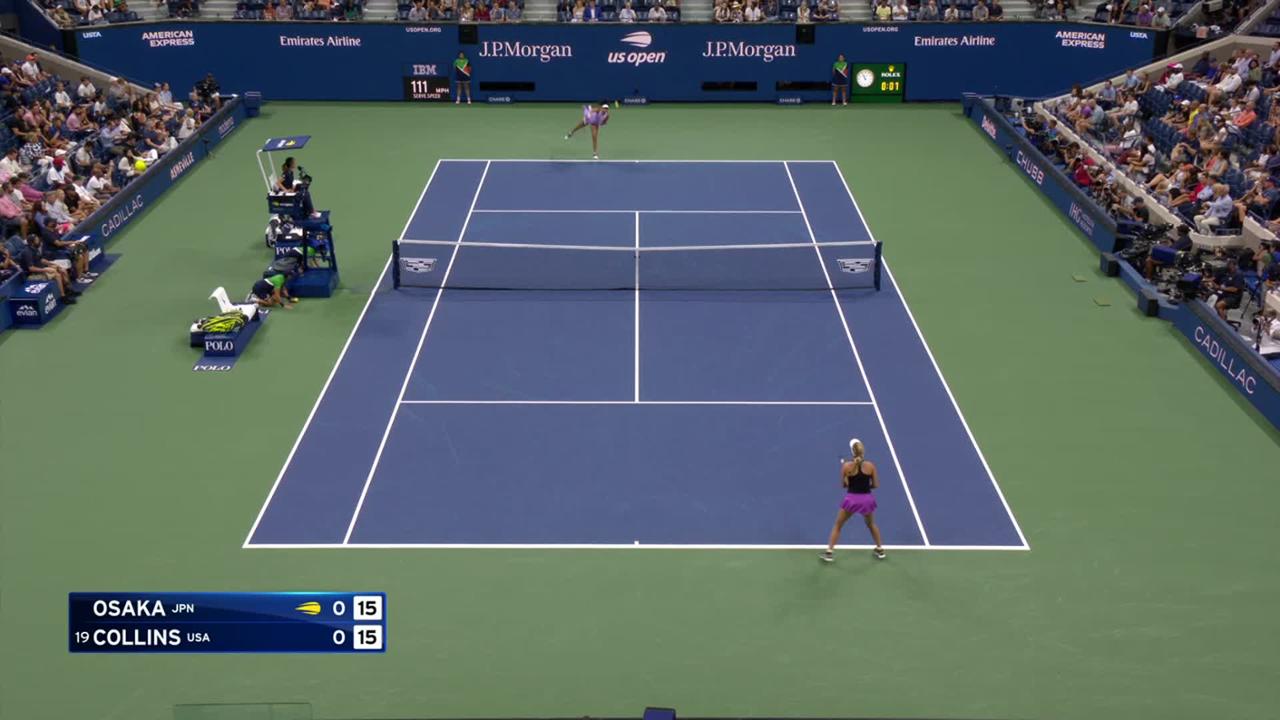 Naomi Osaka vs. Danielle Collins Extended Highlights | Round 1 - US ...