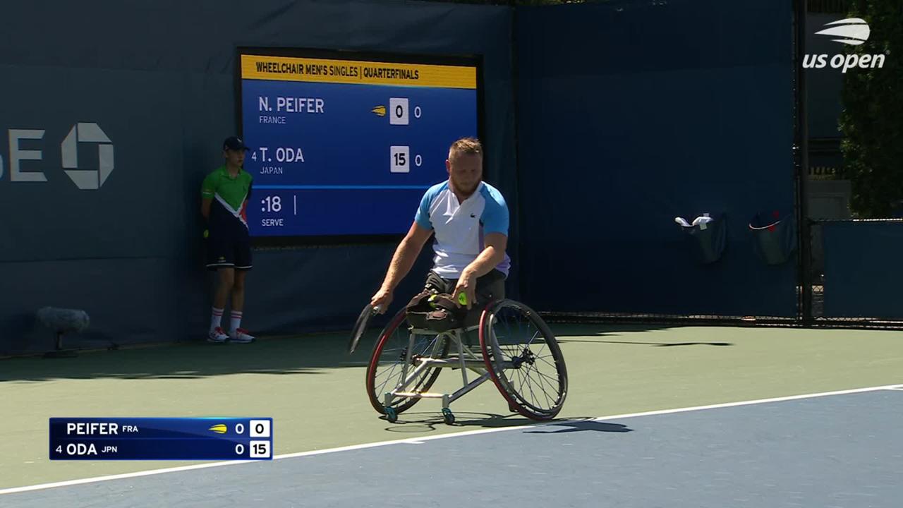 Nicolas Peifer vs. Tokito Oda Extended Highlights | Quarterfinal ...
