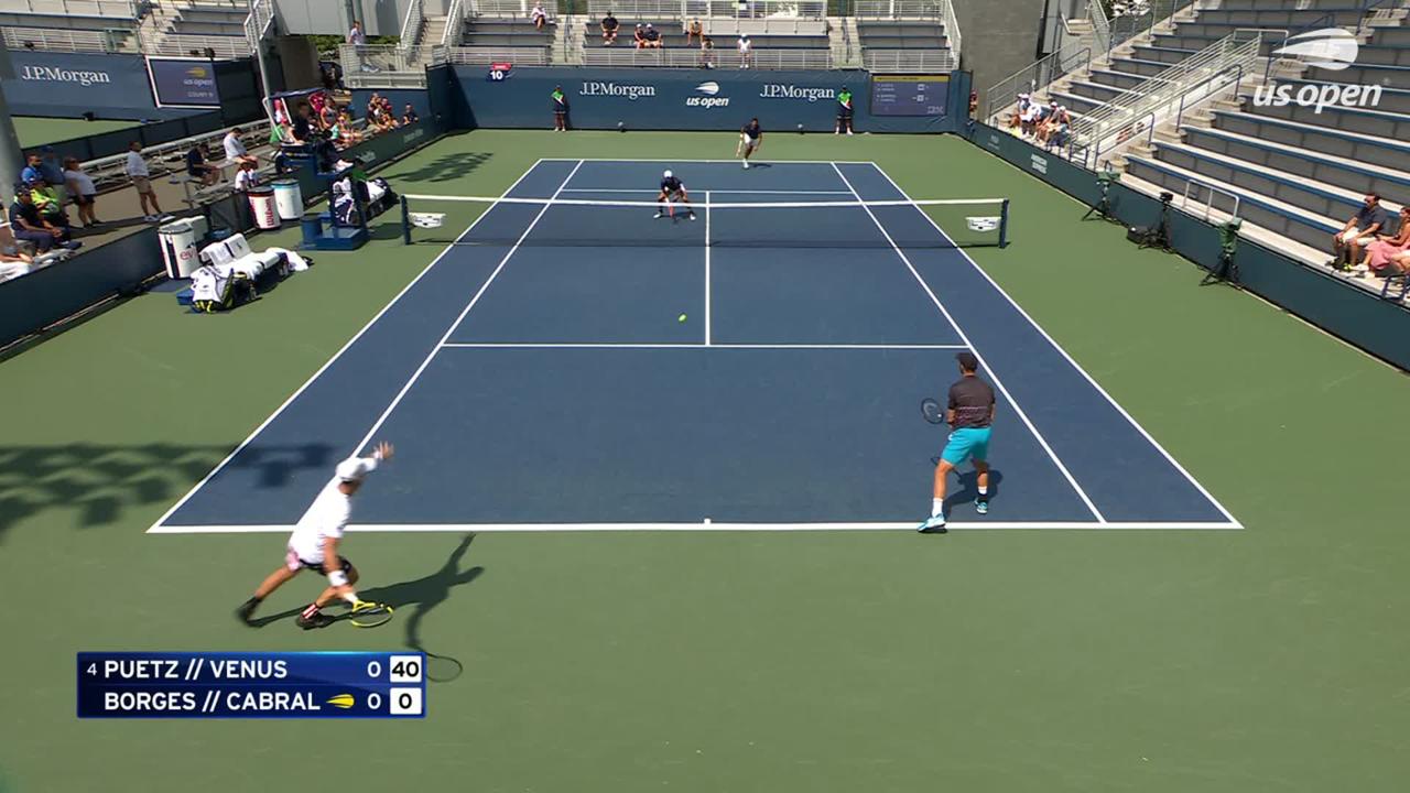 Puetz/Venus vs. Borges/Cabral Extended Highlights | Round 2 - US Open ...
