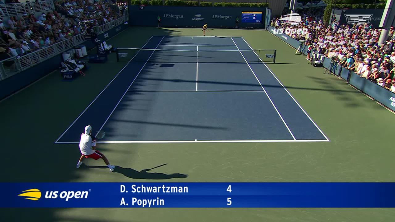 Photos: Diego Schwartzman vs. Alexei Popryrin, 2022 US Open second ...