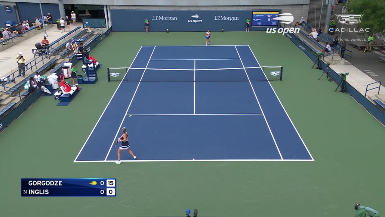 Ekaterine Gorgodze vs. Maddison Inglis Highlights | Round 1 Qualifying ...