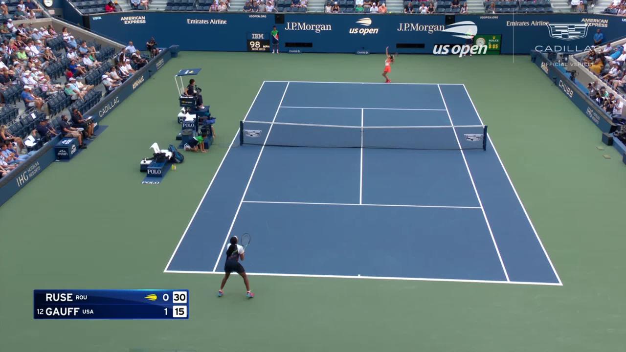 Photos: Coco Gauff vs. Elena-Gabriela Ruse, 2022 US Open second round - Official Site of the ...