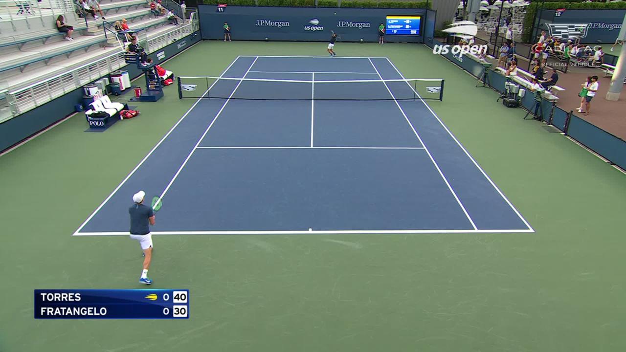 Juan Bautista Torres vs Bjorn Fratangelo Highlights | Round 1 ...