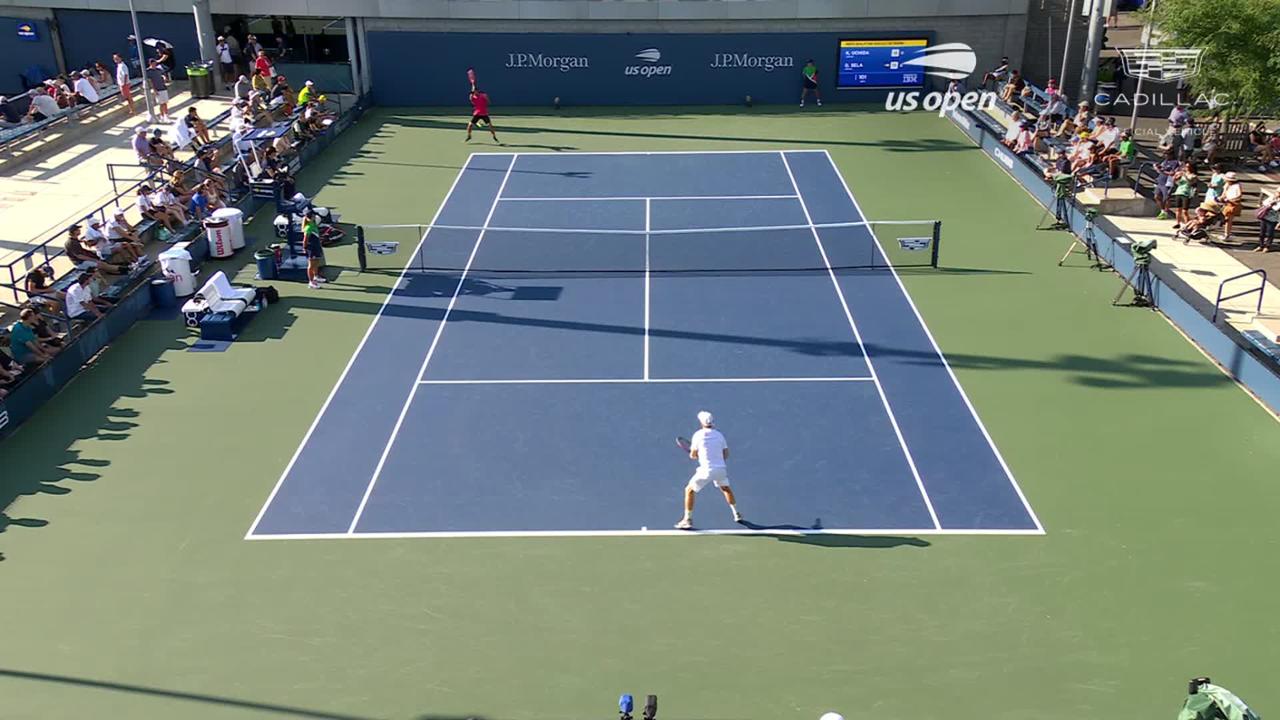 Kaichi Uchida vs. Dudi Sela Highlights | Round 1 Qualifying - US Open ...