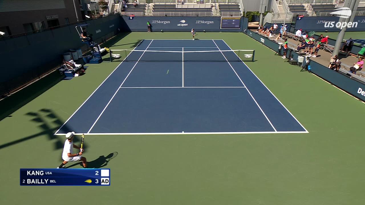 Kyle Kang vs. Gilles Arnaud Bailly Highlights | Quarterfinal Junior ...