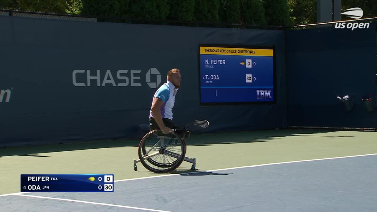 Nicolas Peifer vs. Tokito Oda Highlights | Quarterfinal Wheelchair - US ...