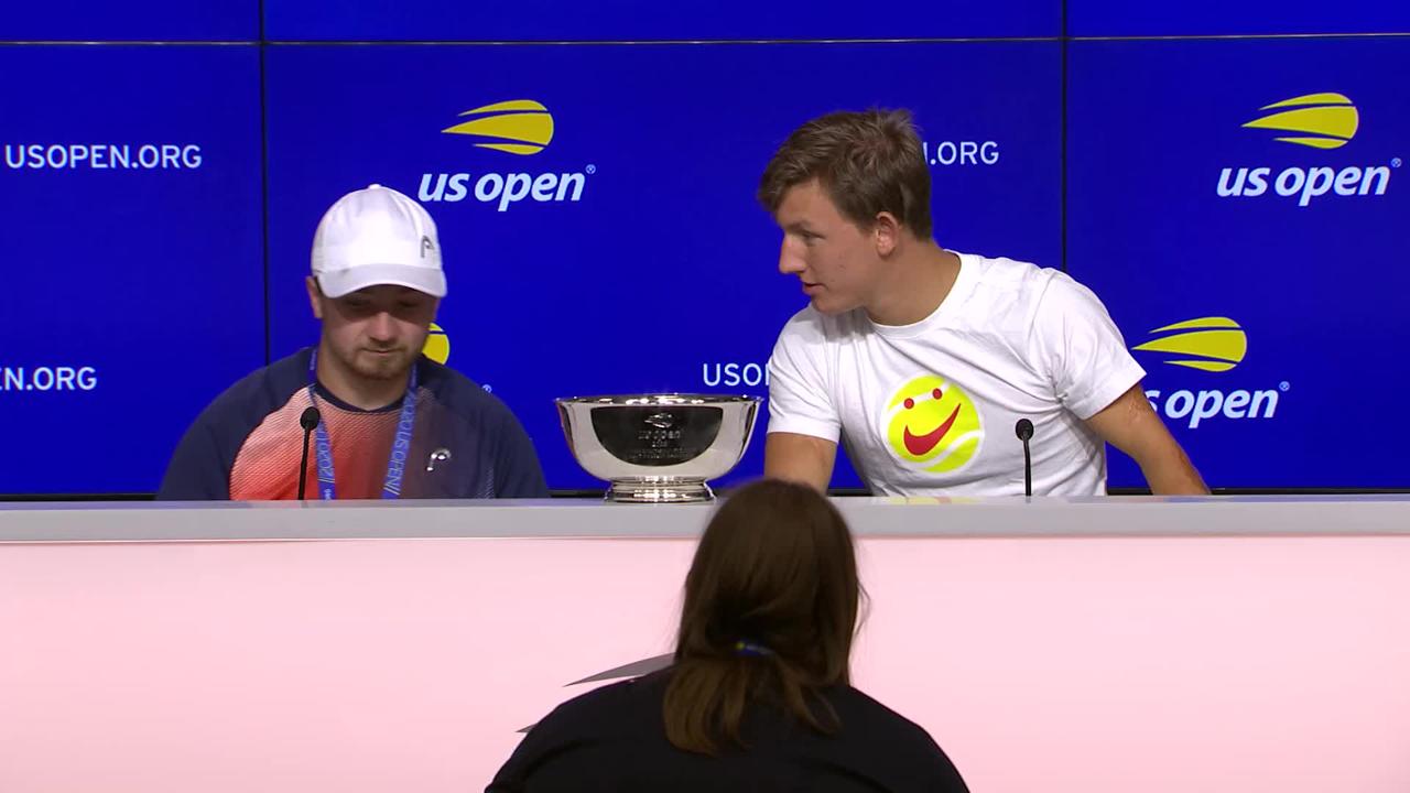 Sam Schroder and Niels Vink Press Conference | Final Wheelchair Quad ...