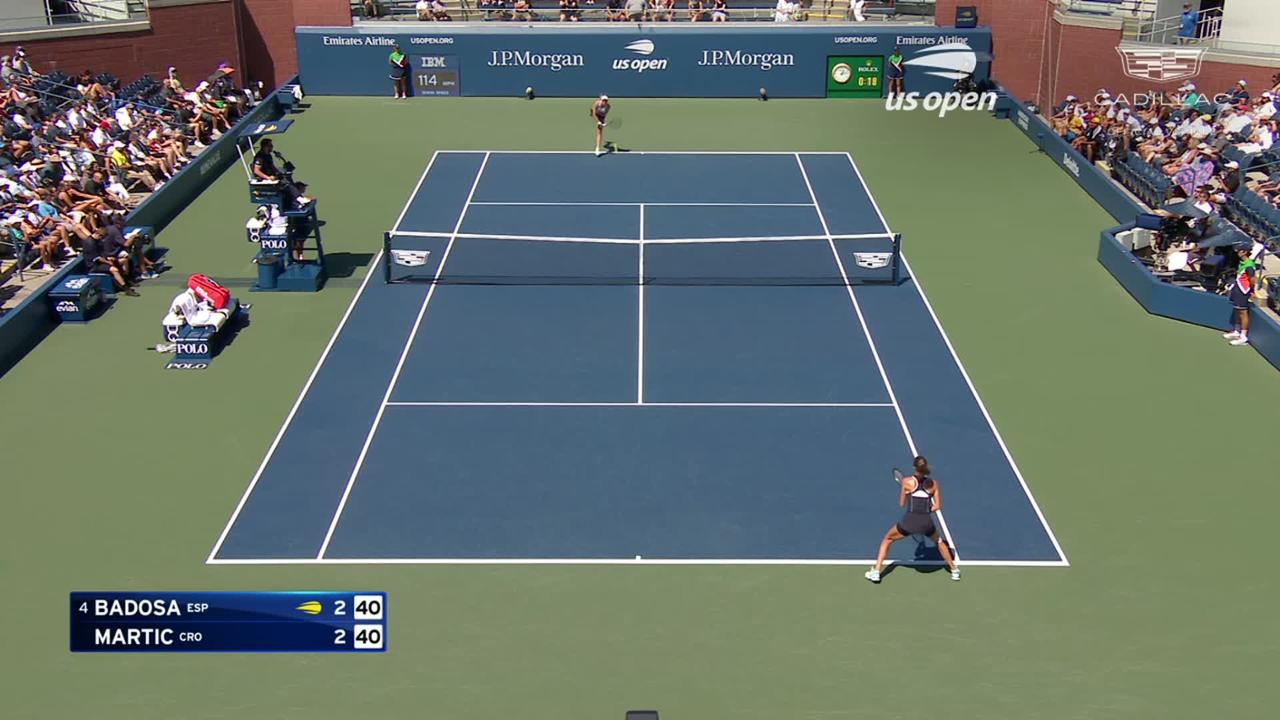 Photos: Paula Badosa vs. Petra Martic, 2022 US Open second round ...