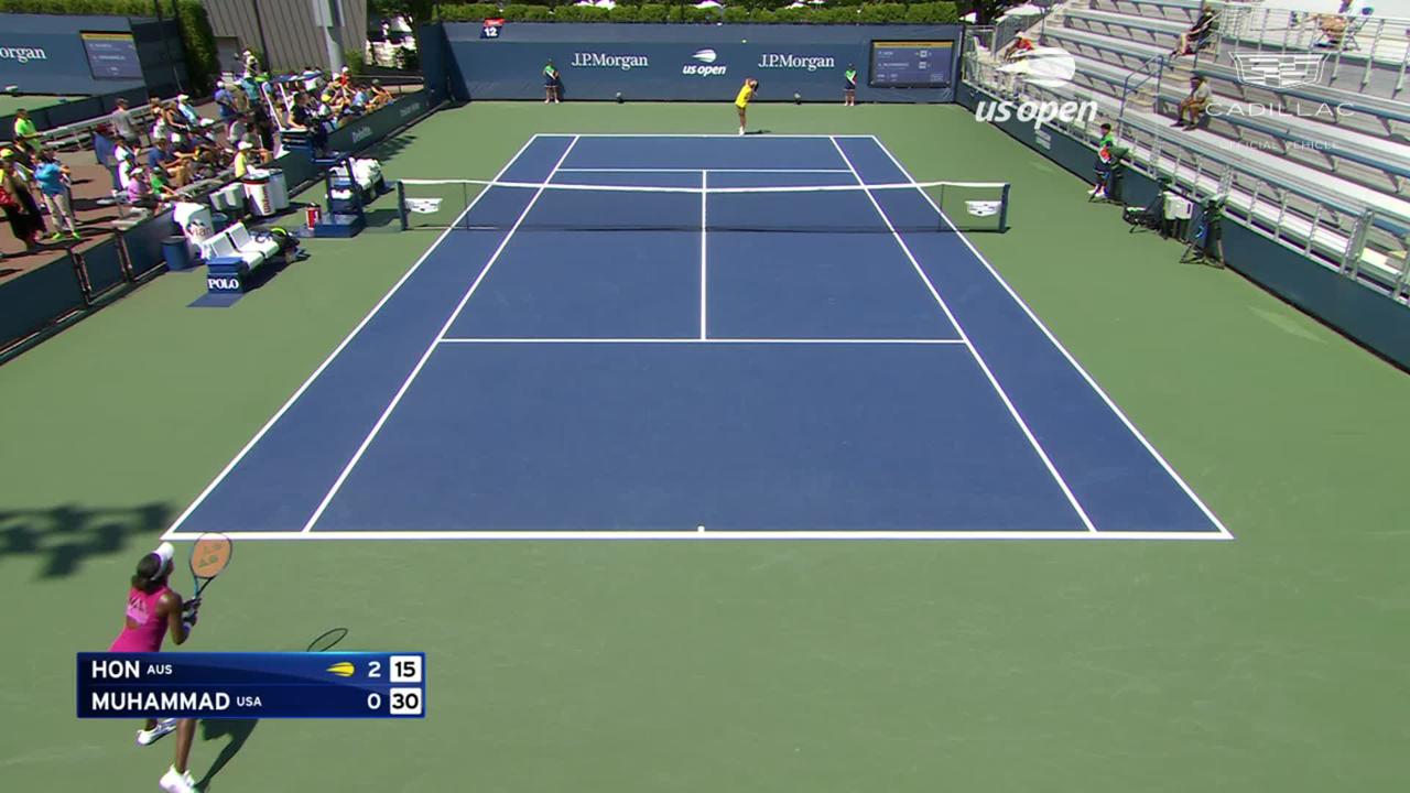 Priscilla Hon vs. Asia Muhammad Highlights | Round 1 Qualifying - US ...