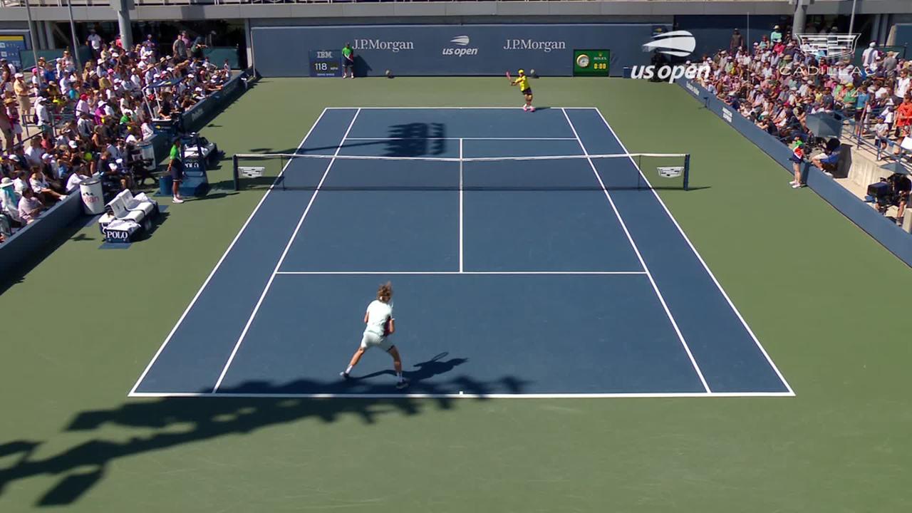 Photos: Andrey Rublev vs. Soowoo Kwon, 2022 US Open second round ...