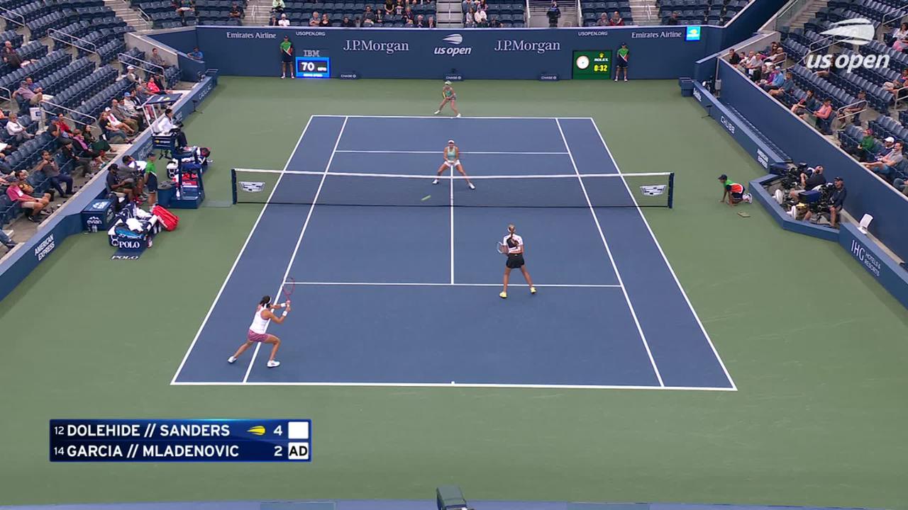 Doubles Wrap: McNally and Sanders storm into two semifinals at 2022 US ...