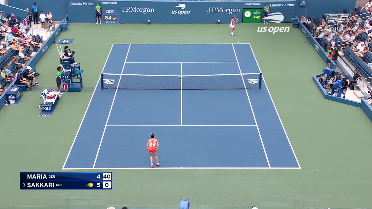 Photos: Tatjana Maria vs. Maria Sakkari, 2022 US Open first round ...