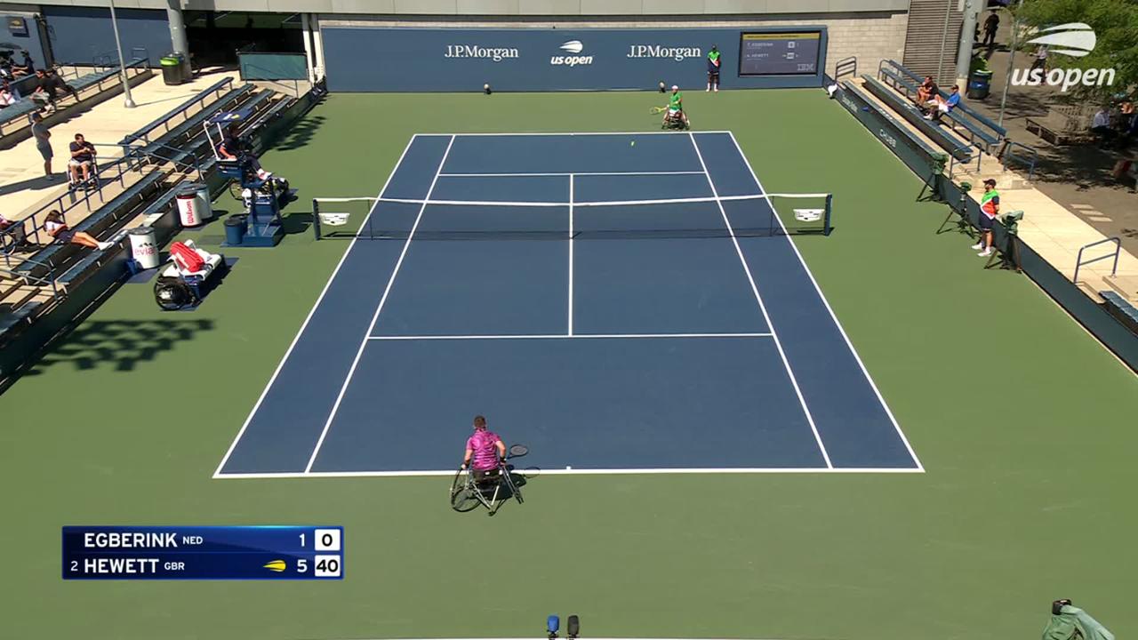Tom Egberink vs. Alfie Hewett Highlights | Quarterfinal Wheelchair - US Open Highlights ...