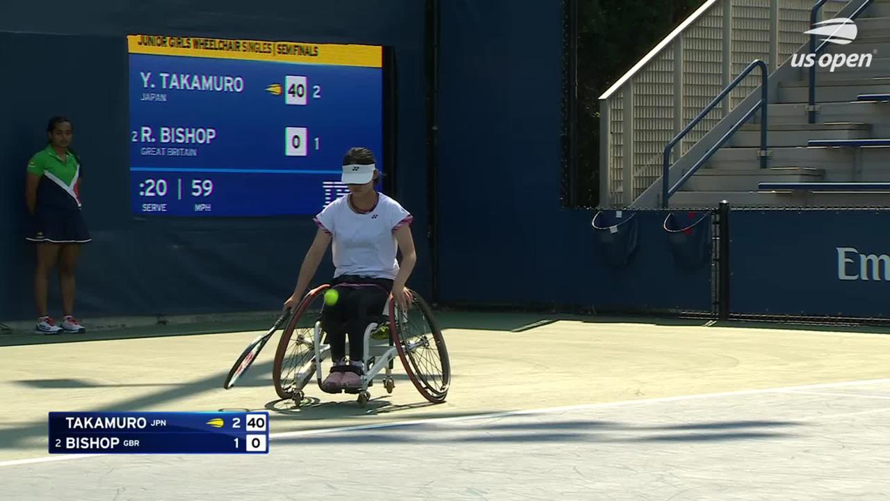 Yuma Takamuro vs. Ruby Bishop Highlights | Semifinal Junior Girls ...