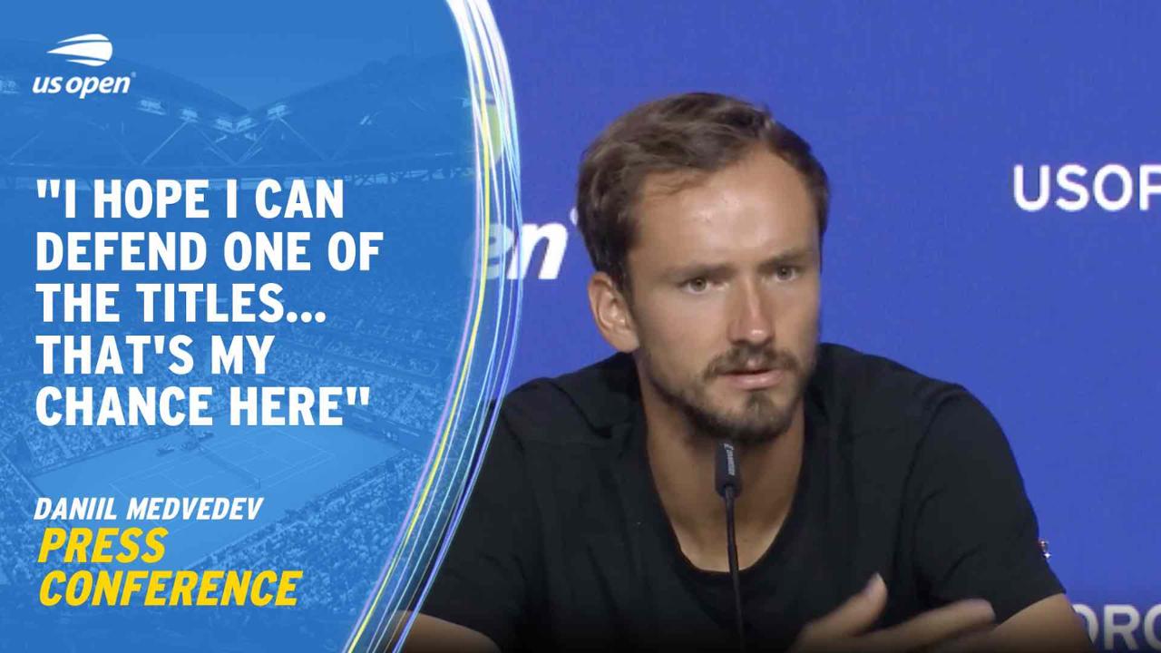 Former champ Medvedev marches into Round 2 at 2023 US Open - Official ...