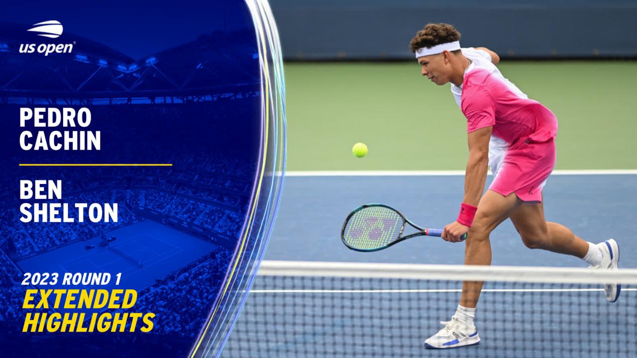 Cachin vs. Shelton Extended Highlights | Round 1 - US Open Highlights ...