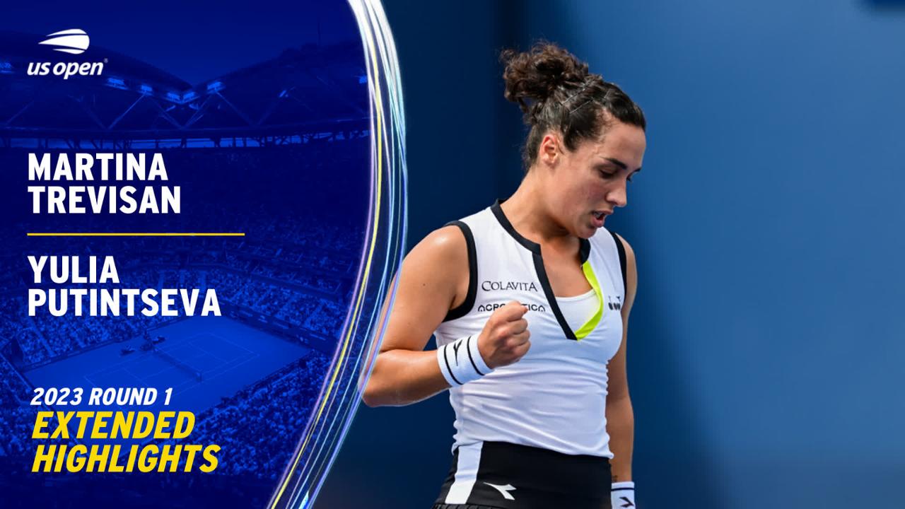 Trevisan vs. Putintseva Extended Highlights | Round 1 - US Open ...