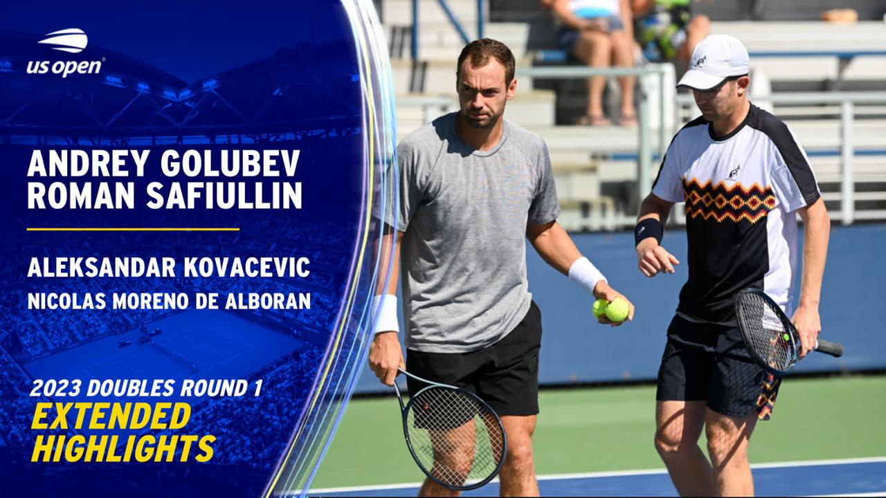 Golubev/Safiullin vs. Kovacevic/Moreno De Alboran Extended Highlights ...