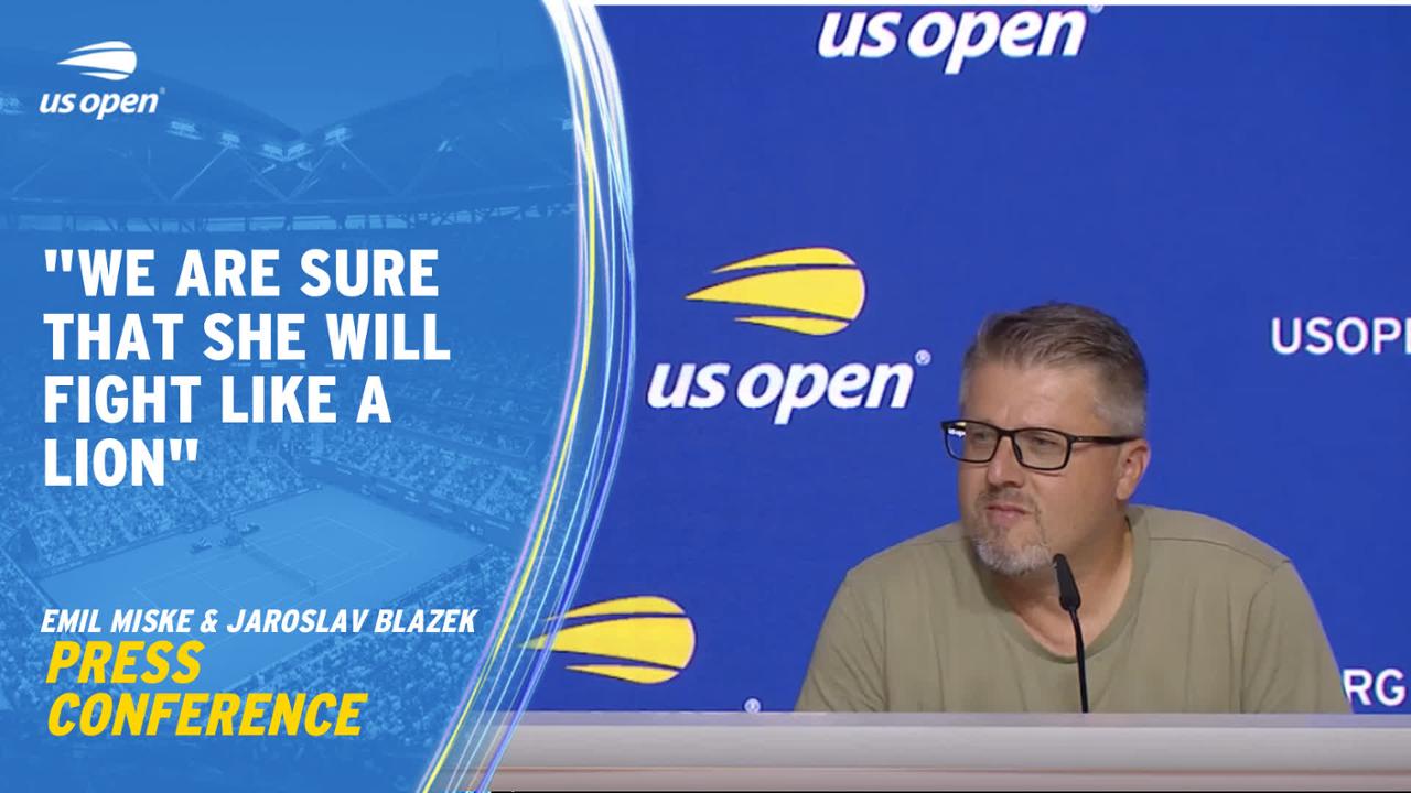 Emil Miske and Jaroslav Blazek Press Conference | Semifinal - US Open ...