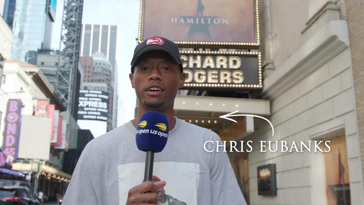 US Open stars tour Broadway's "Hamilton" - US Open Highlights ...