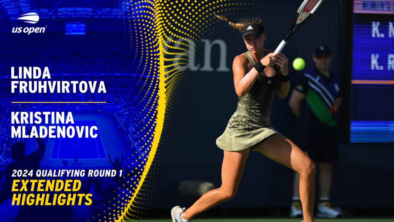 Fruhvirtova vs. Mladenovic Extended Highlights | Qualifying Round 1 ...