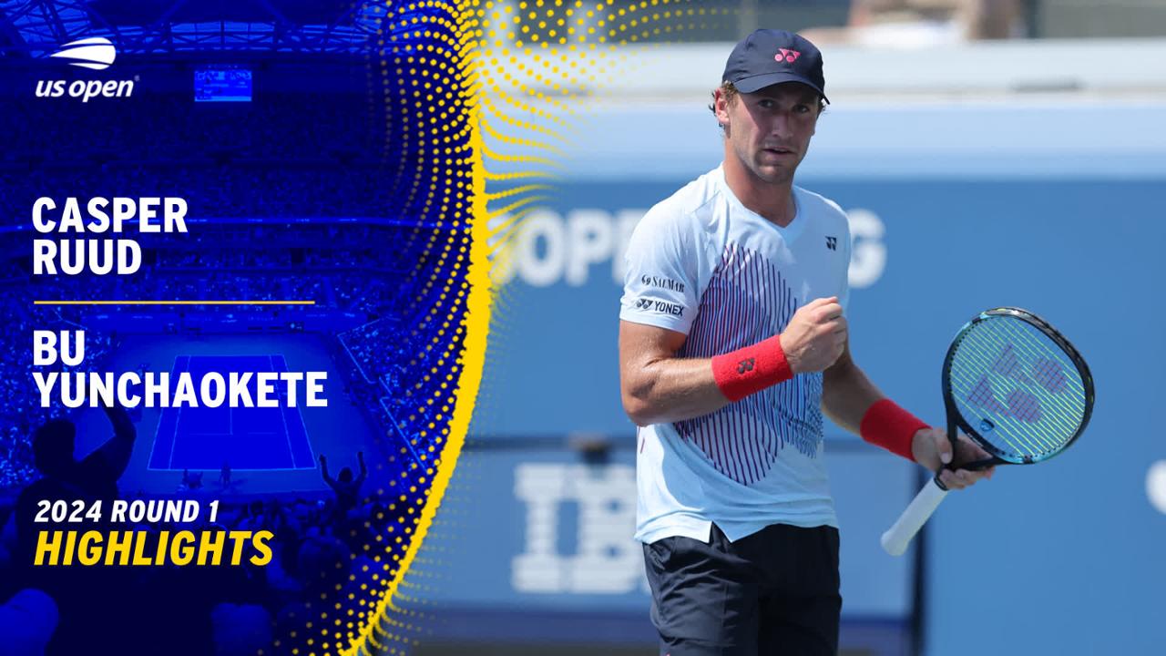 Former finalist Casper Ruud advances to 2024 US Open second round ...